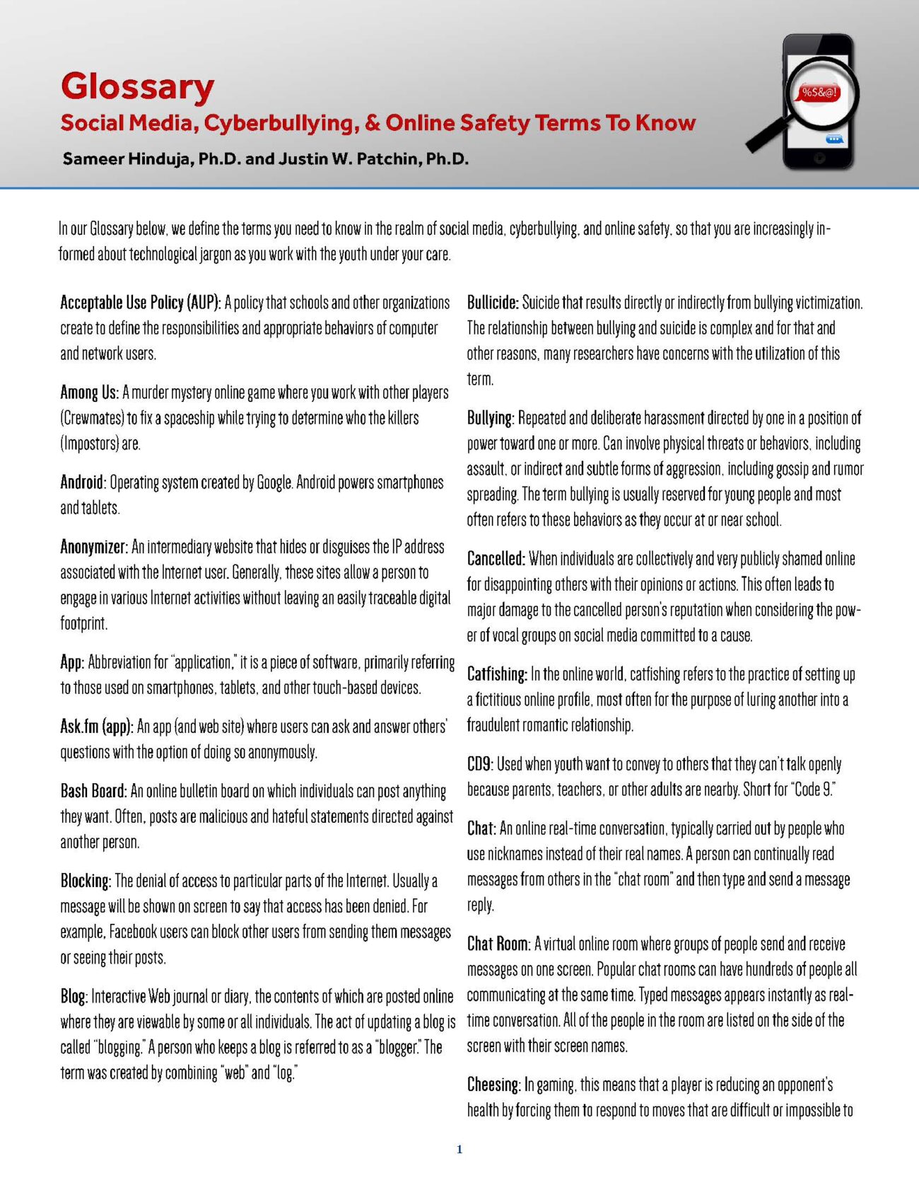 Educators Archives - Cyberbullying Research Center